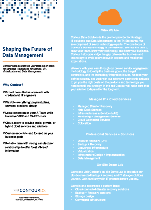 Contour Data Solutions | Philadelphia IT Services